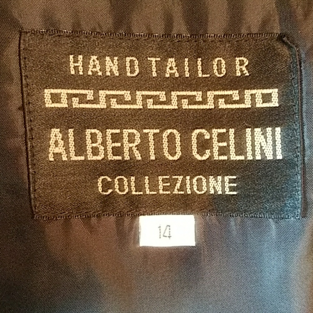 Alberto Celini "Collezione" Women's Jacquard Coat - Gem